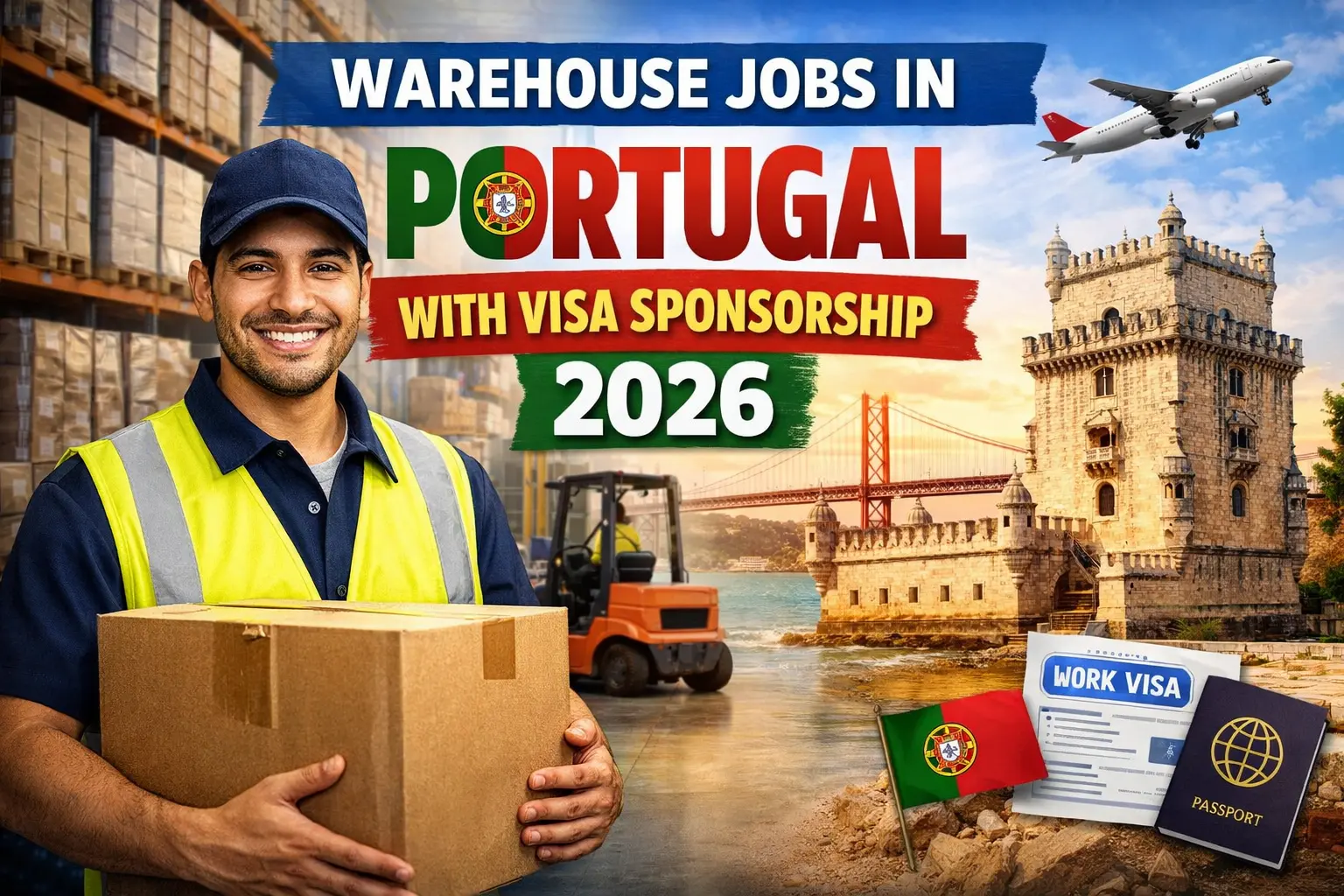 Warehouse Jobs in Portugal with Visa Sponsorship 2026 - Chicken Rate in ...