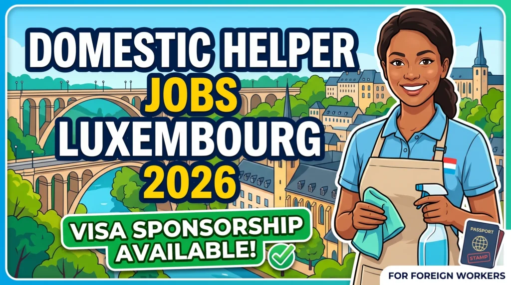 Domestic Helper Jobs in Luxembourg 2026 with Visa Sponsorship for ...