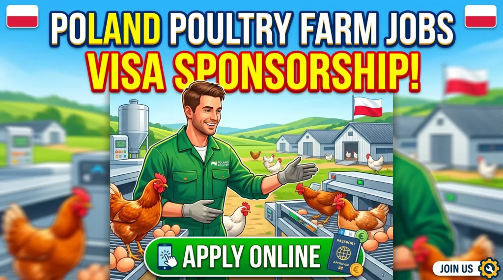 Poland Poultry Farm Jobs with Visa Sponsorship 2026 Apply Online