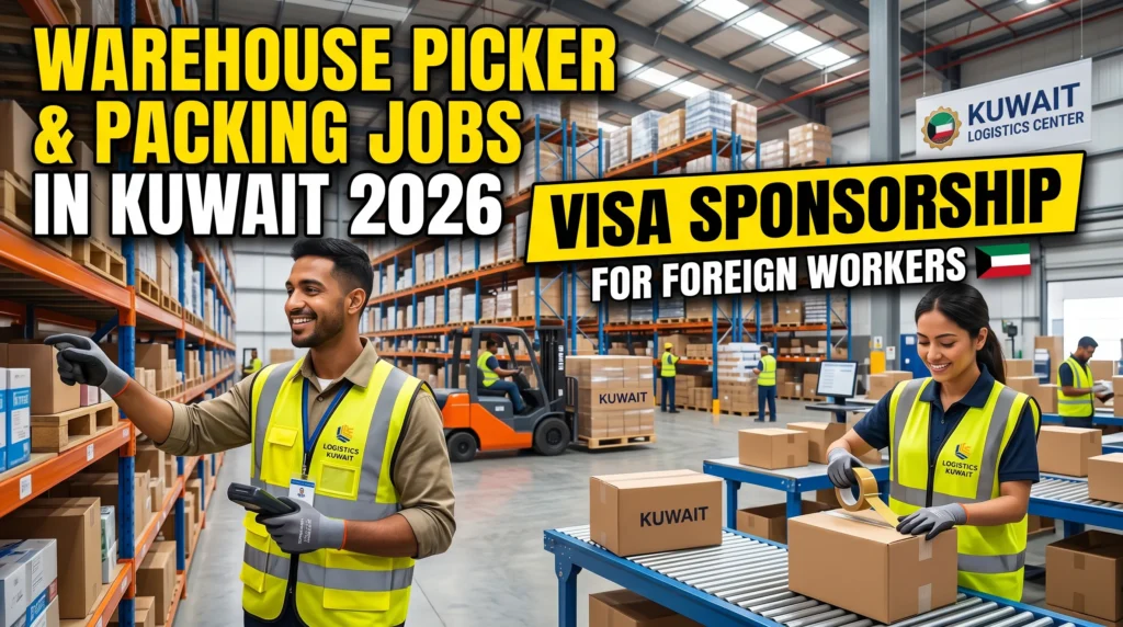 Warehouse Picker and Packing Jobs in Kuwait 2026 with Visa Sponsorship ...