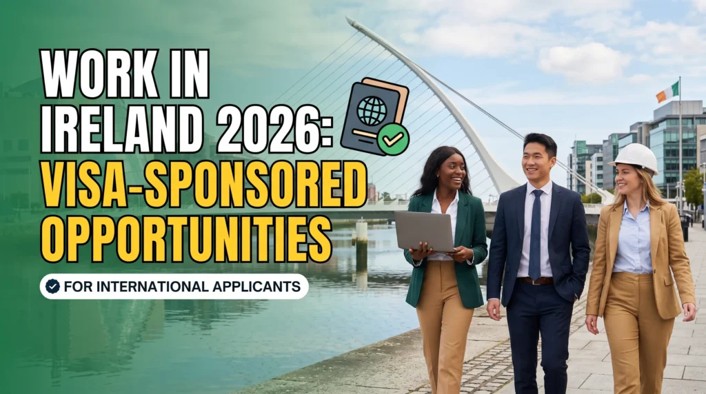 Work in Ireland in 2026: Visa-Sponsored Employment Opportunities for ...
